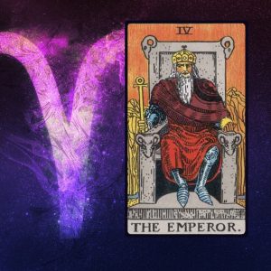 Lá Bài Tarot The Emperor - Số 4