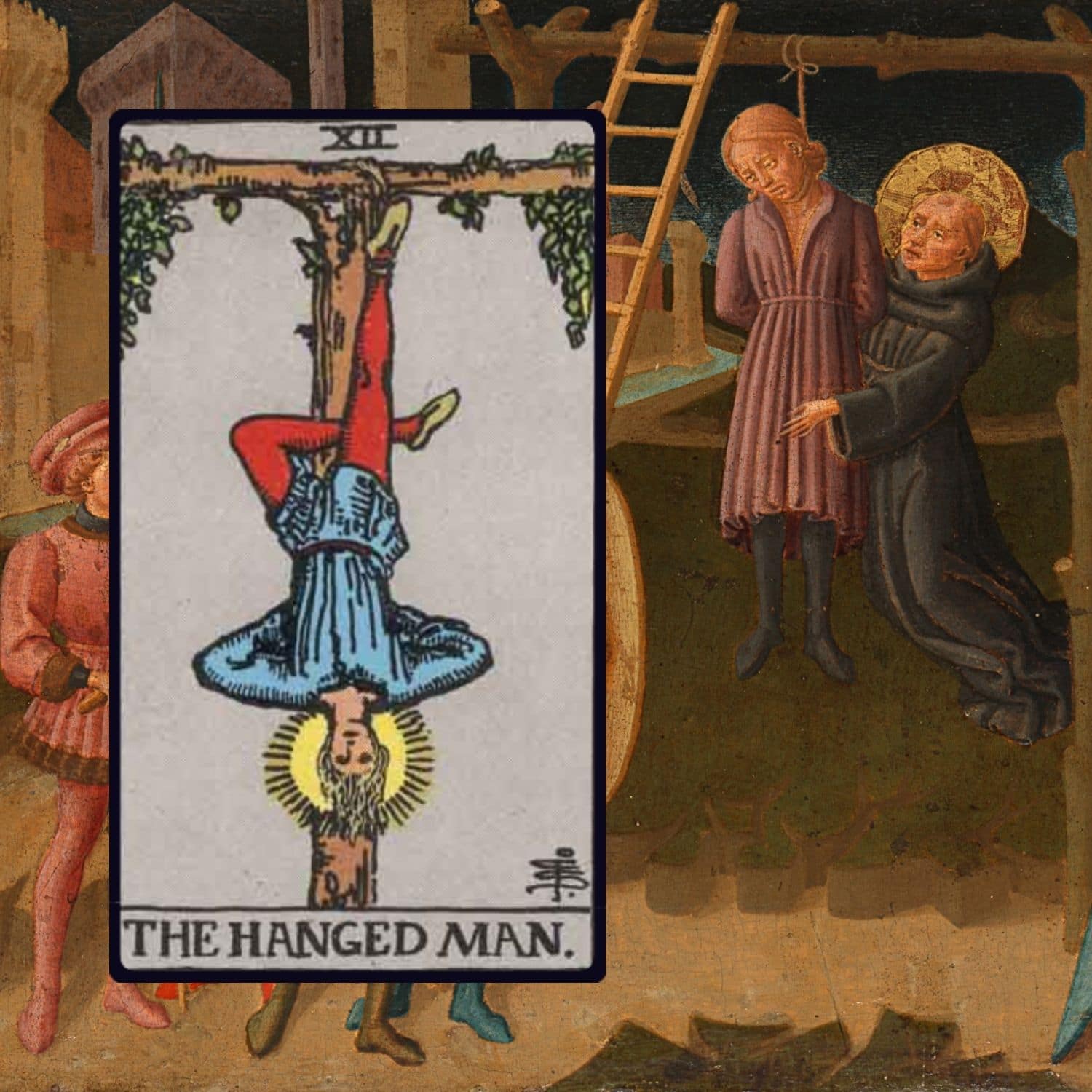 Lá bài tarot The Hanged Man - Số 12