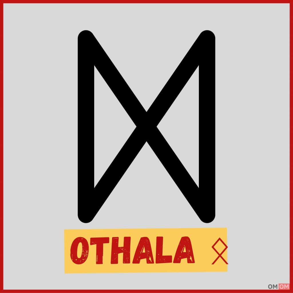 Ý nghĩa ký tự Othala ᛟ - Rune - Biểu tượng - 2024