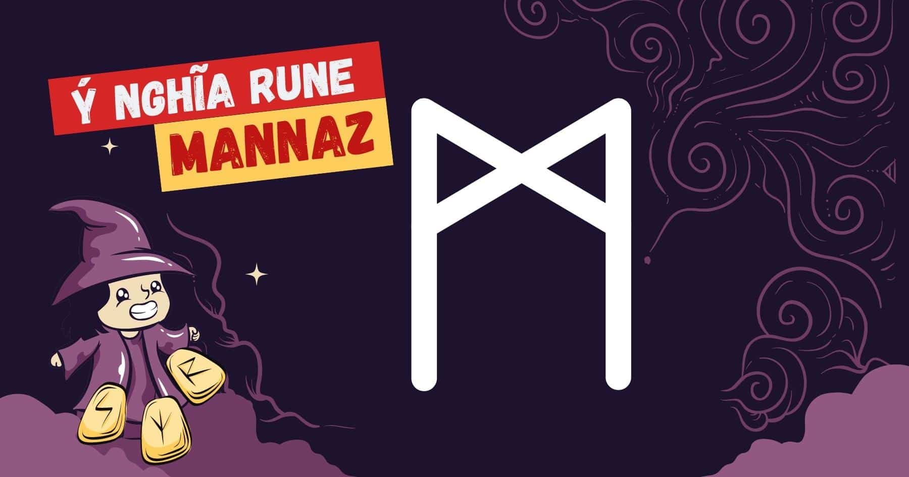 Ý nghĩa ký tự Mannaz ᛗ - Rune - Biểu tượng - 2025